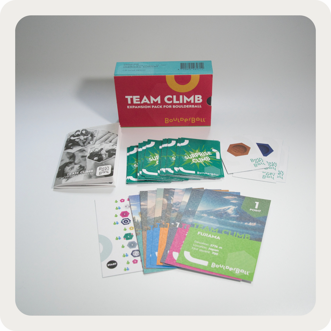 BOULDERBALL - Discover the smallest bouldering hall in the world