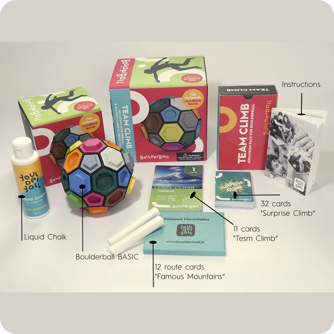 BOULDERBALL - Discover the smallest bouldering hall in the world