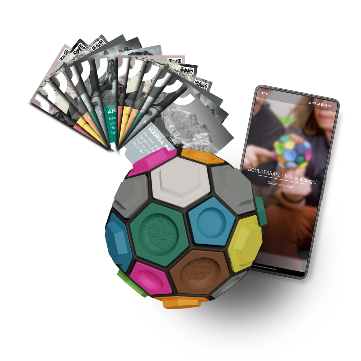 BOULDERBALL - Discover the smallest bouldering hall in the world