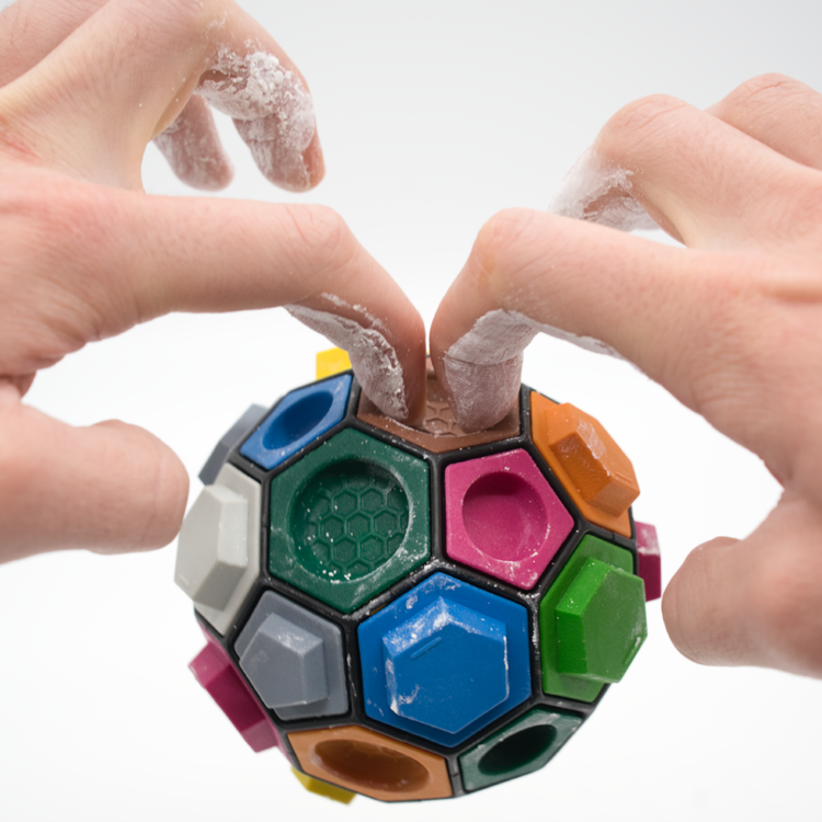 BOULDERBALL - Discover the smallest bouldering hall in the world