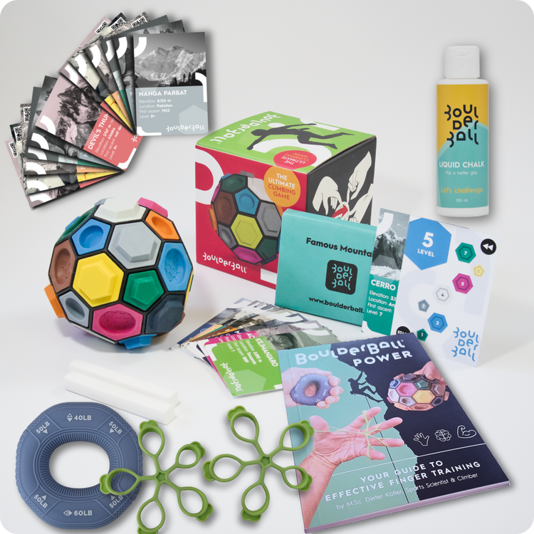 BOULDERBALL - Discover the smallest bouldering hall in the world