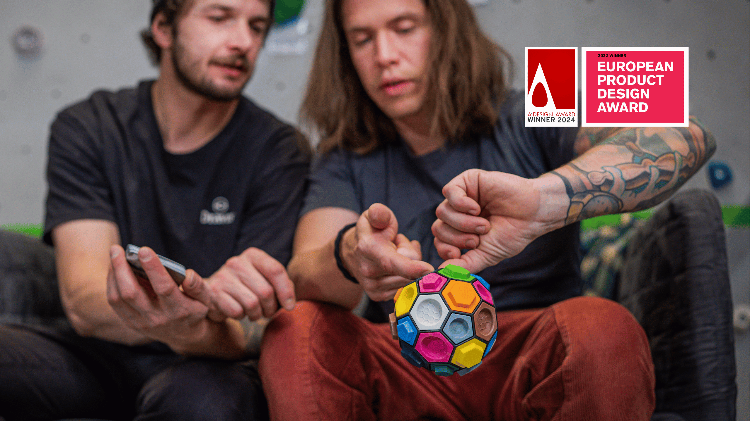 BOULDERBALL - Discover the smallest bouldering hall in the world