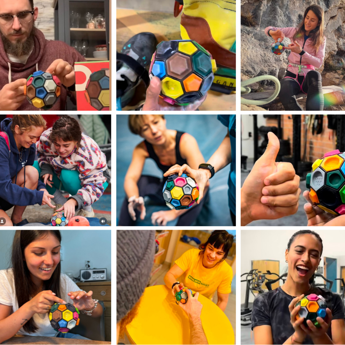 BOULDERBALL - Discover the smallest bouldering hall in the world
