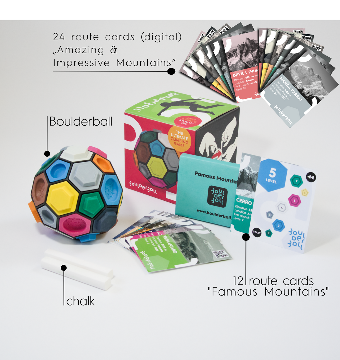 BOULDERBALL - Discover the smallest bouldering hall in the world