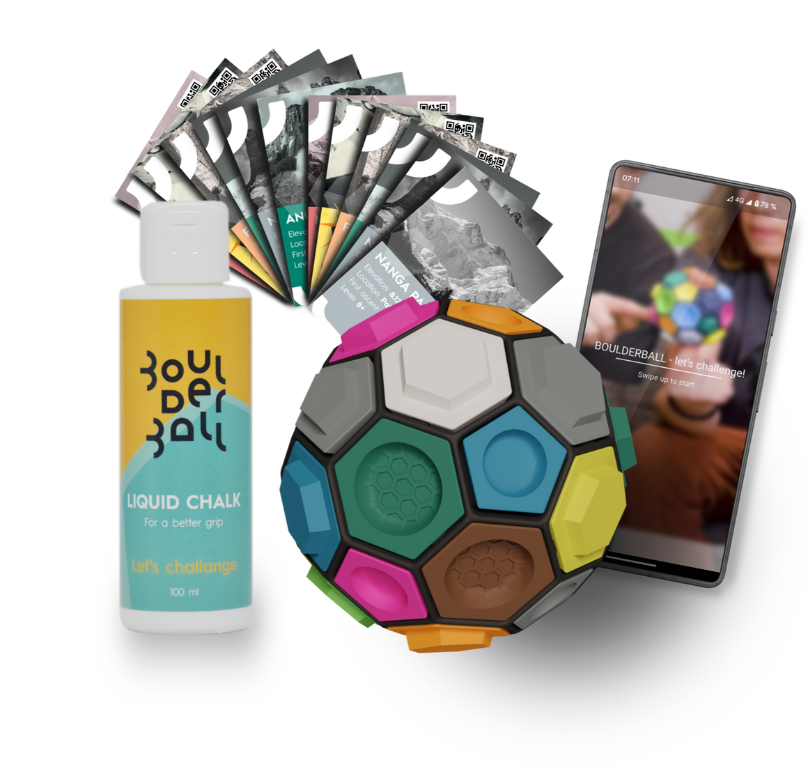 BOULDERBALL - Discover the smallest bouldering hall in the world